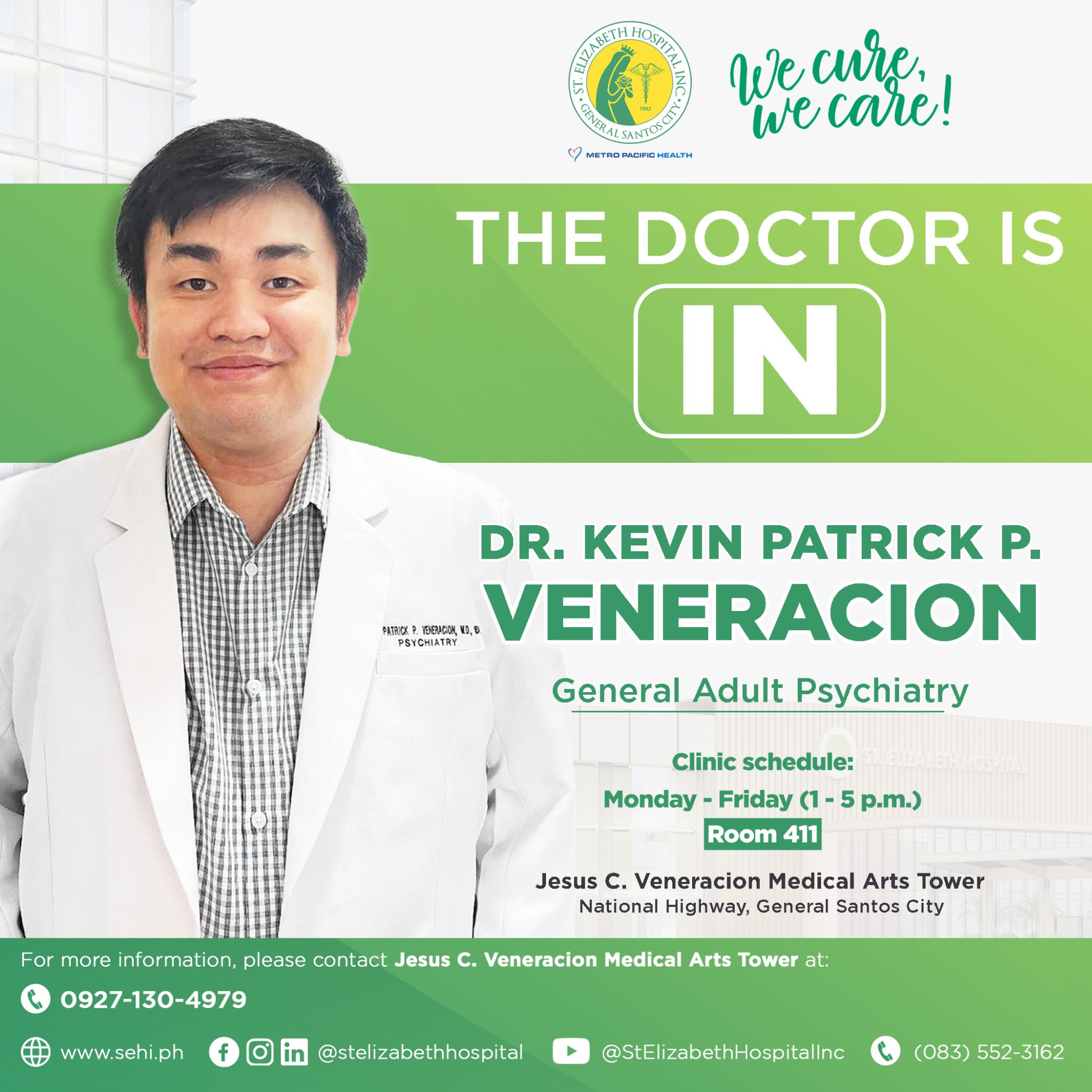 The doctor is in: Dr. Kevin Patrick Veneracion, General Adult ...