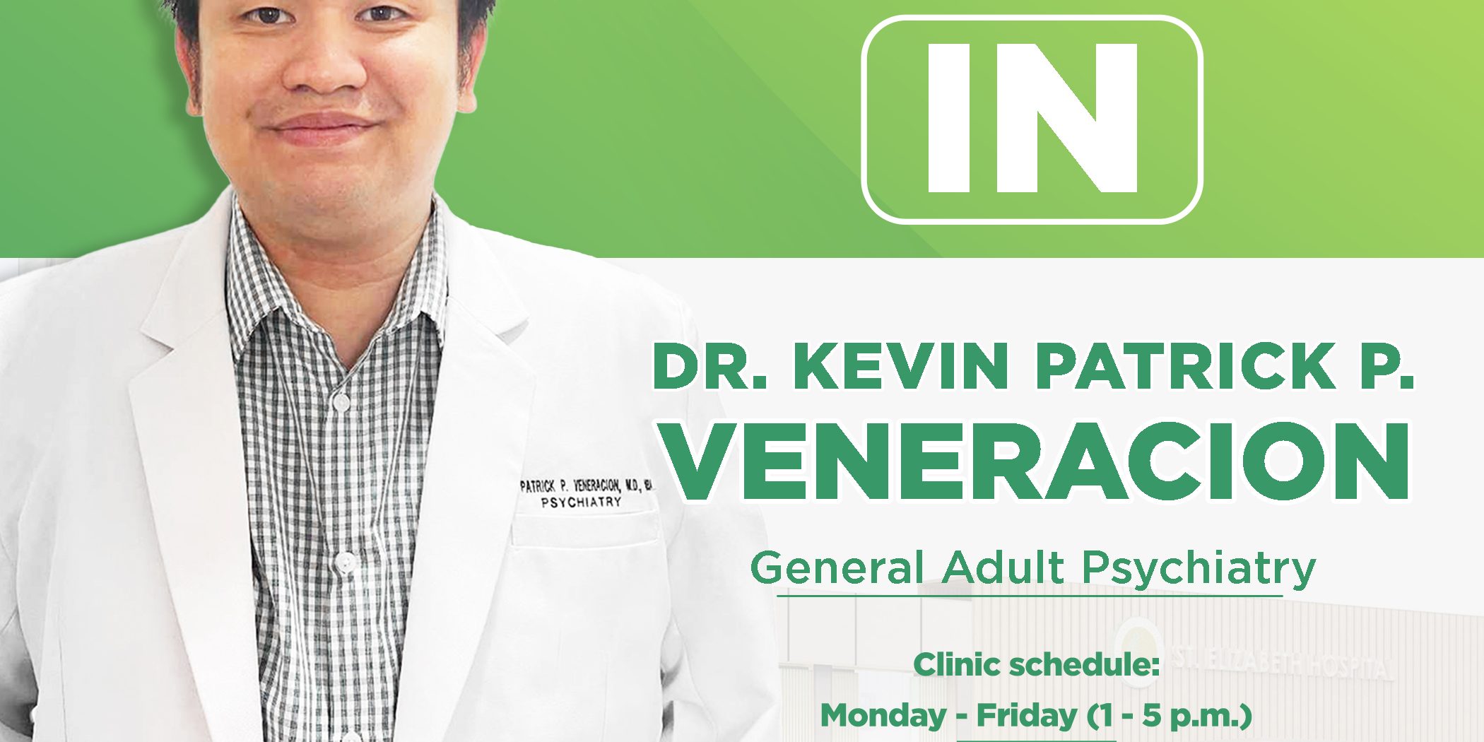 The doctor is in: Dr. Kevin Patrick Veneracion, General Adult ...