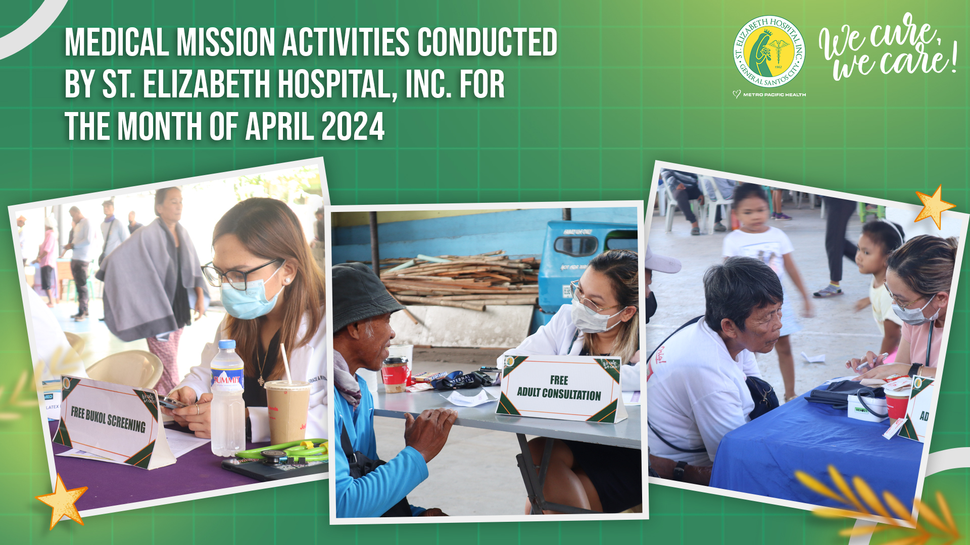 Medical Missions for the month of April - St. Elizabeth Hospital, Inc.