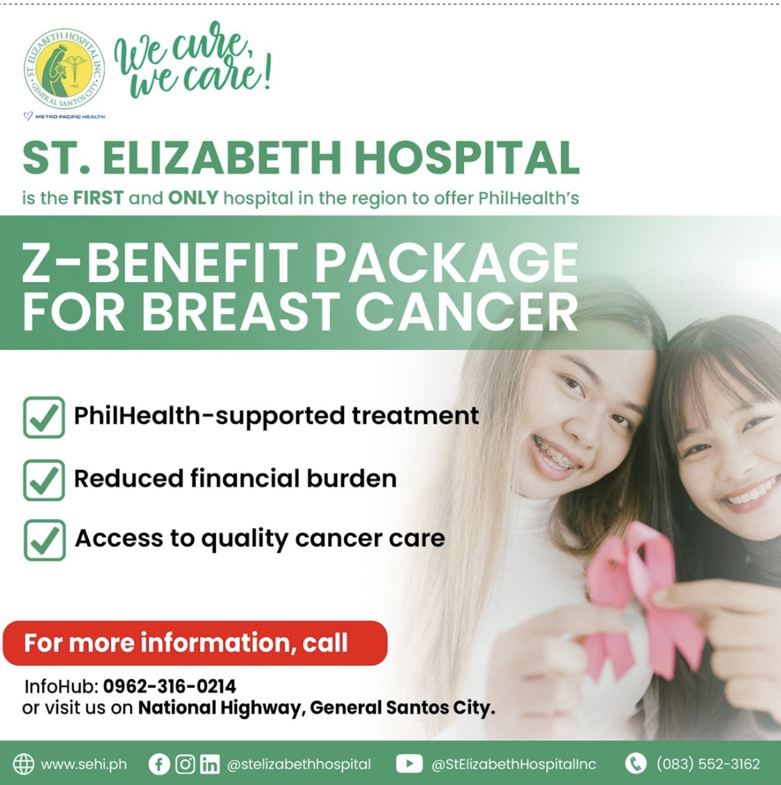 Z-Benefit Package for Breast Cancer - St. Elizabeth Hospital, Inc.